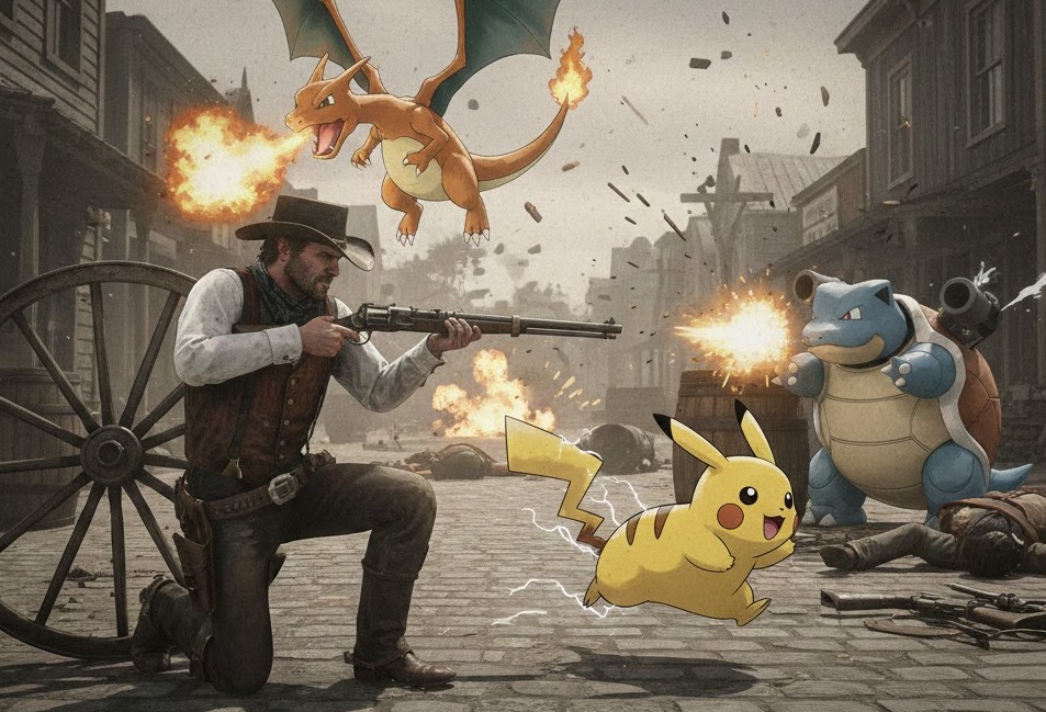 Leet | Ezt nem láttuk jönni: Pokémon-mod érkezett a Red Dead Redemption ...
